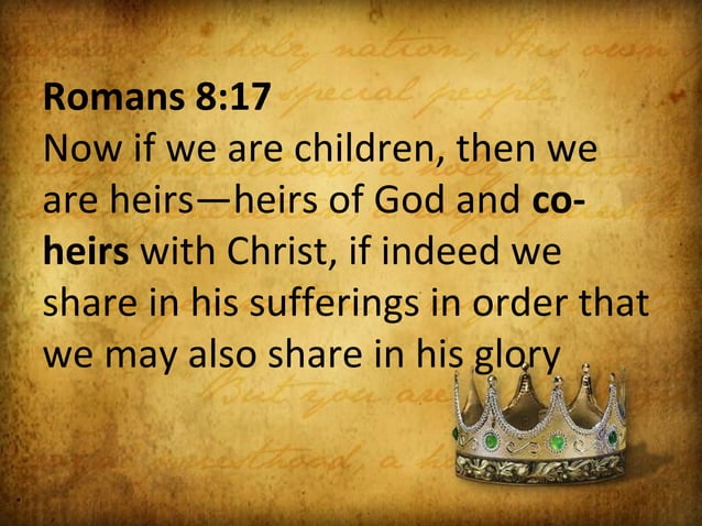 Our Godly inheritance | PPT