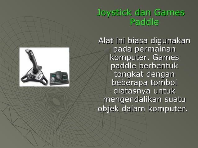 Macam perangkat Input beserta fungsinya | PPT