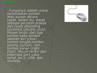 Macam perangkat Input beserta fungsinya | PPT