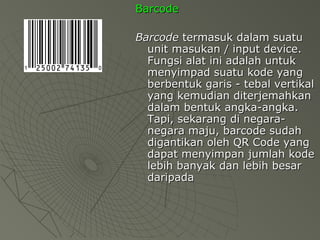 Macam perangkat Input beserta fungsinya | PPT
