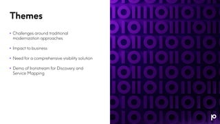 Enriching ServiceNow Discovery and Service Mapping with Mainframe ...