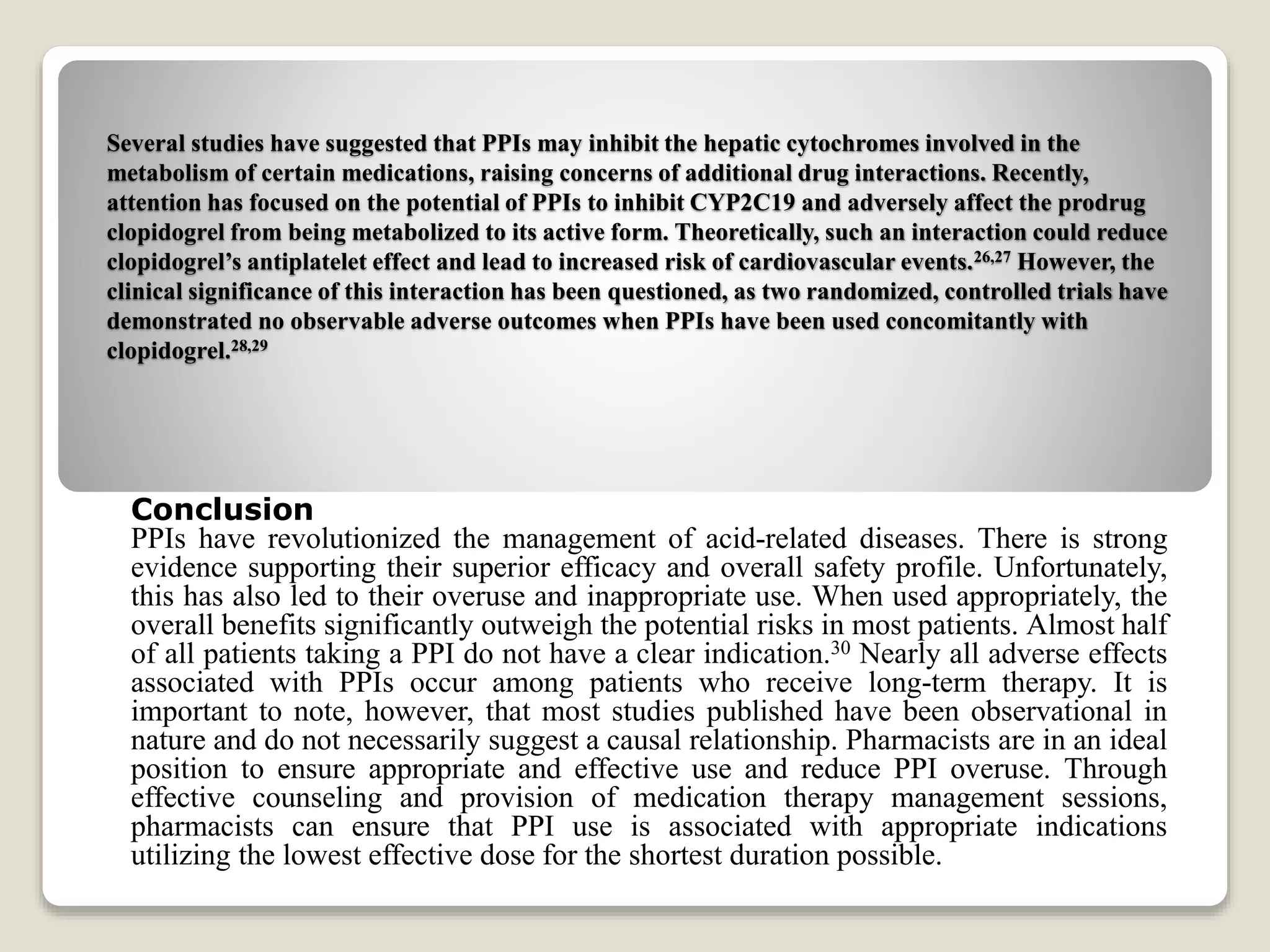 PROTON PUMP INHIBITORS IN TERMS OF LONG TERM USE | PPTX