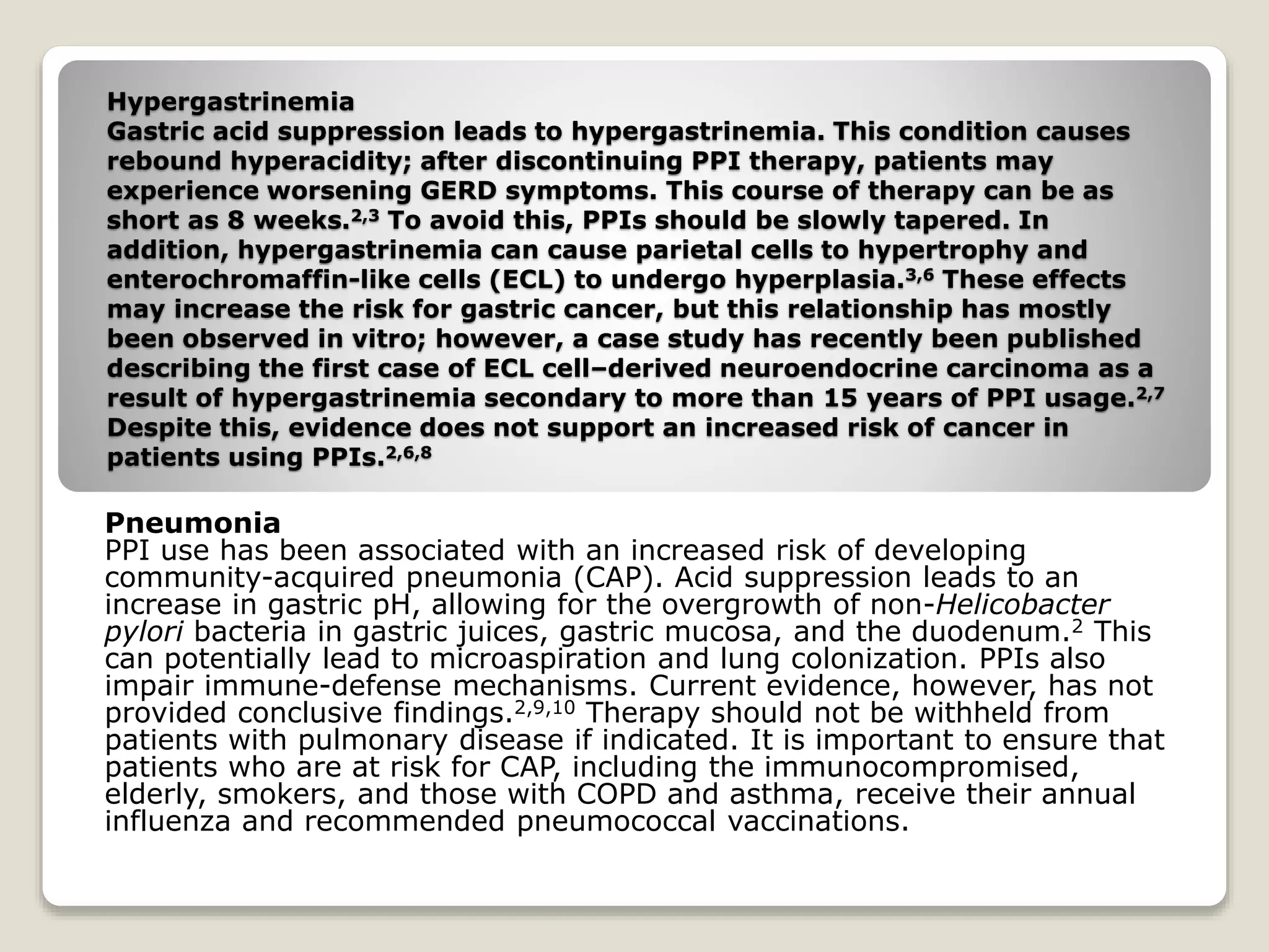 PROTON PUMP INHIBITORS IN TERMS OF LONG TERM USE | PPTX