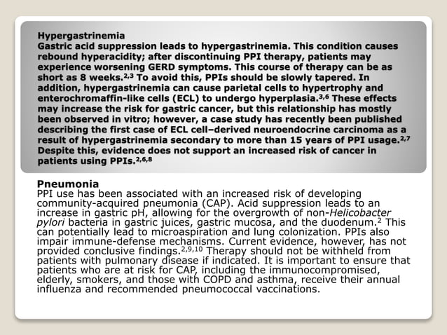 PROTON PUMP INHIBITORS IN TERMS OF LONG TERM USE | PPTX