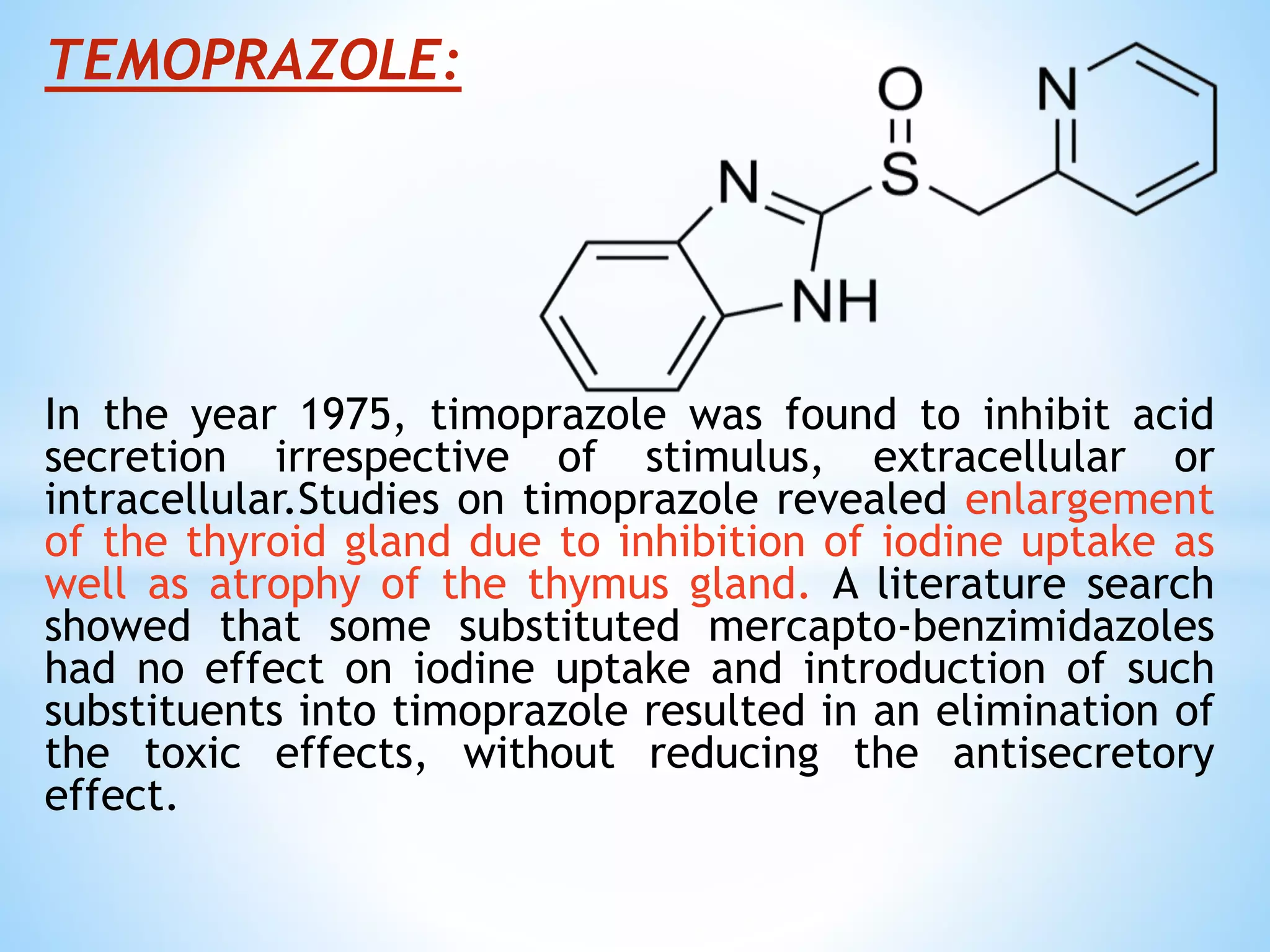 proton pump inhibitors discovery and development | PPTX