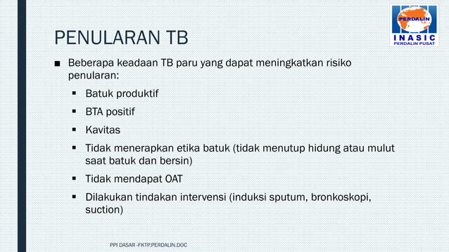 Materi Dasar Penguatan dan Penanganan PPI TB FKTP.pdf