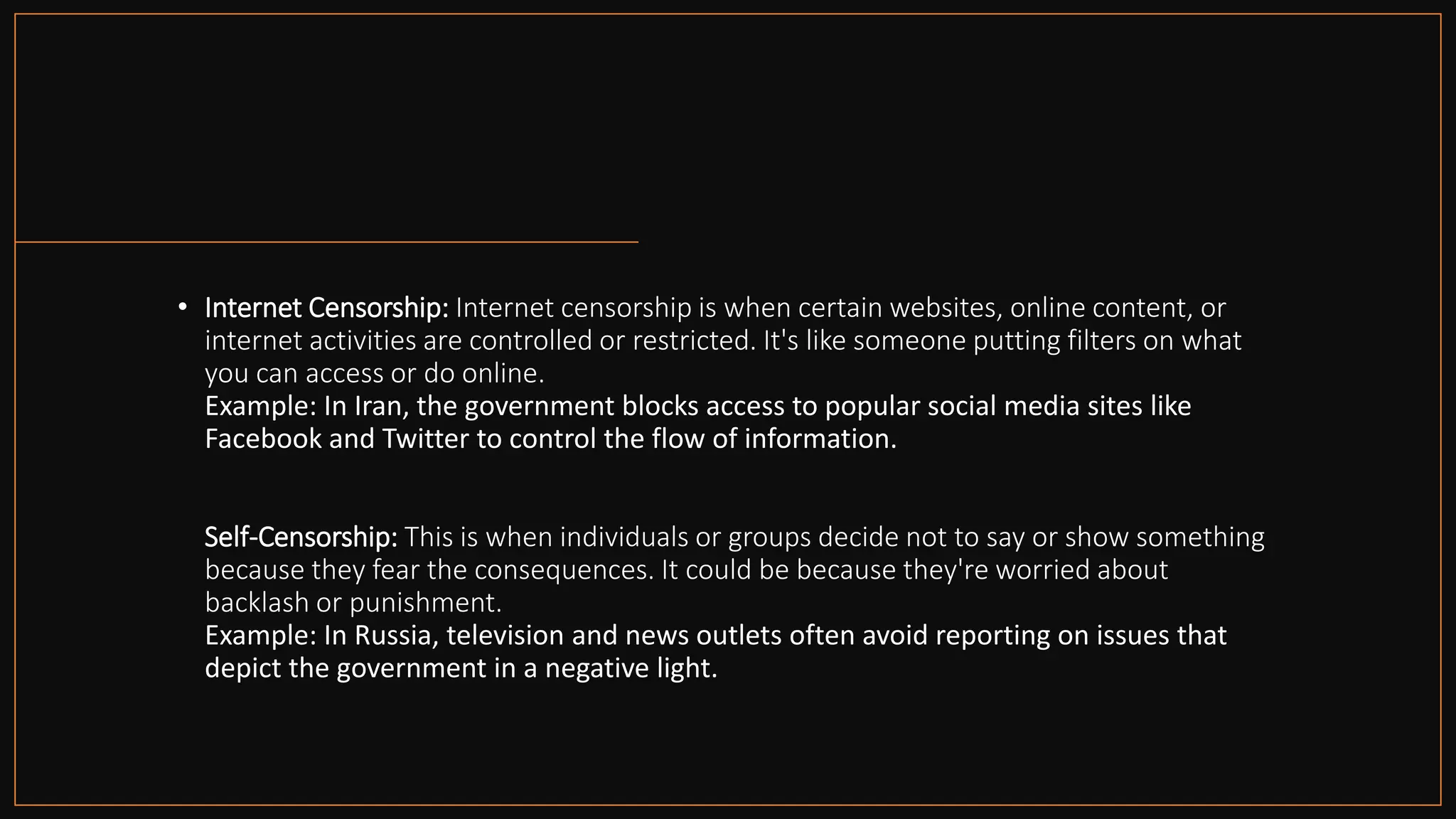 PPIT Q 2.pptx about filtering types of censorship | PPT