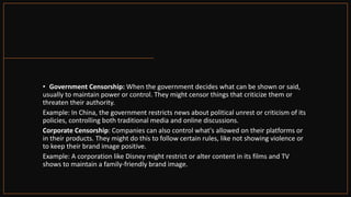 PPIT Q 2.pptx about filtering types of censorship | PPT