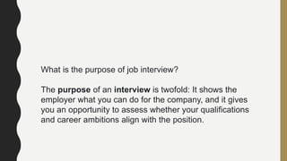 @Pp job interview | PPTX