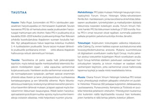 PPJ treenikyytijulkaisu | PPT