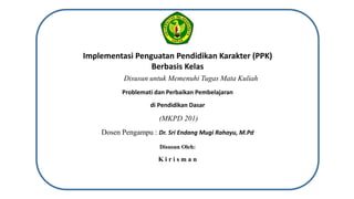 Ppk | PPT