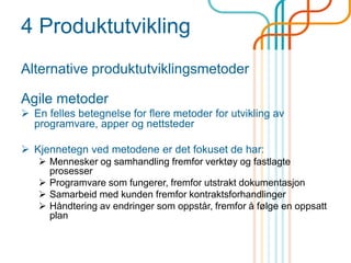 PP k 4 produktutvikling | PPT