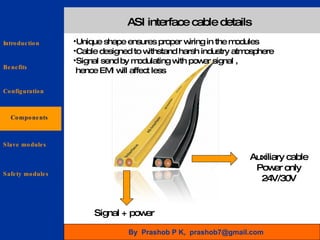 Asi : Actuator Sensor Interface | PPT