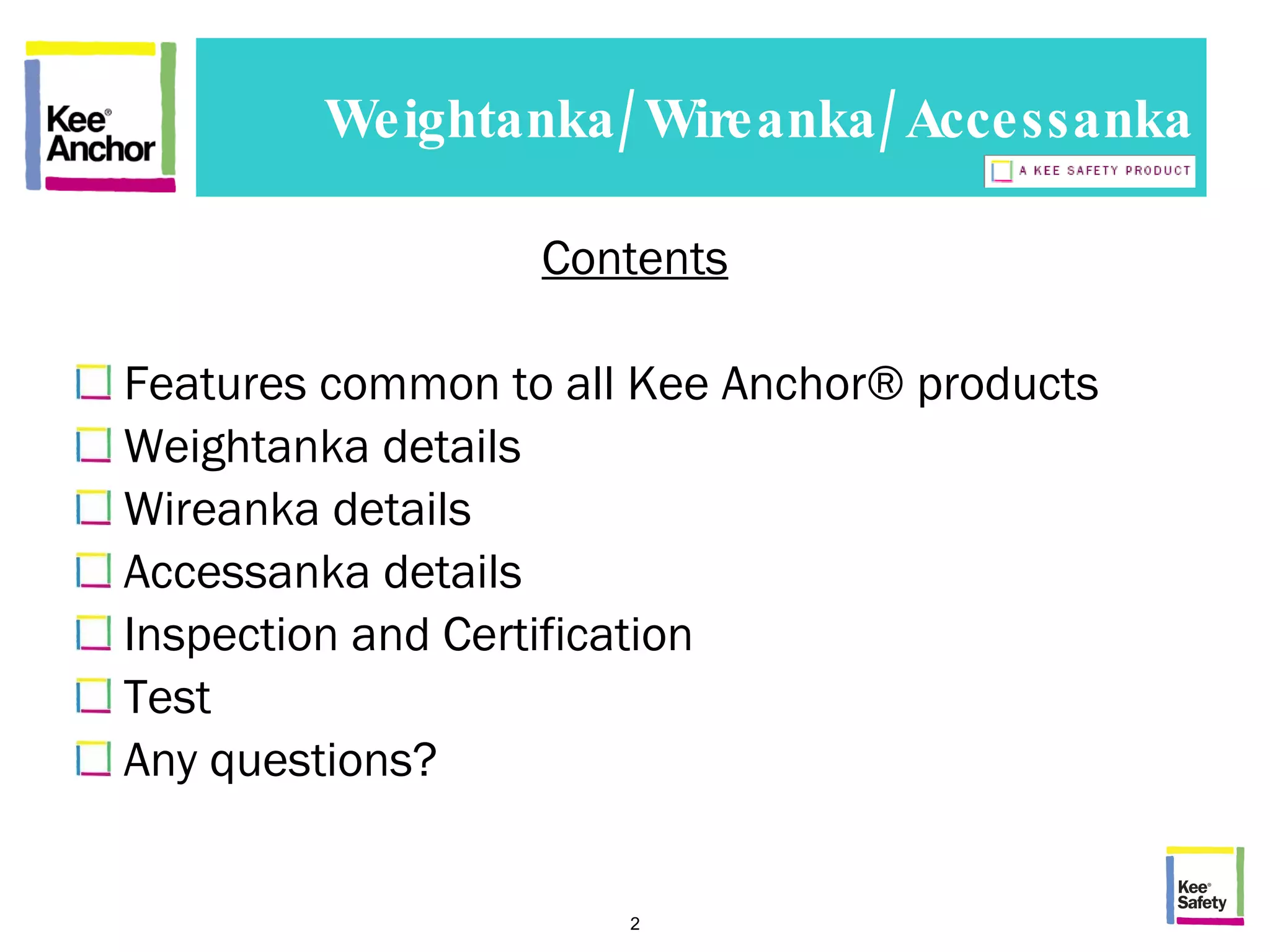 Pp Kee Anchor 131108 | PPT