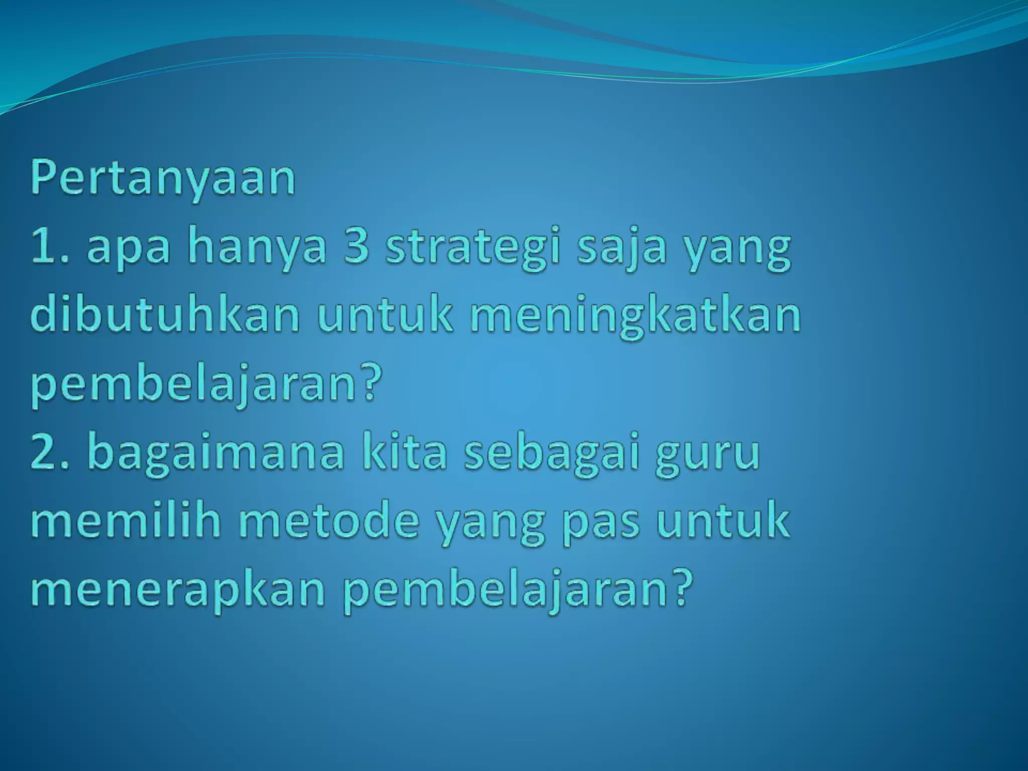 MODEL PEMBELAJARAN PAI | PPTX