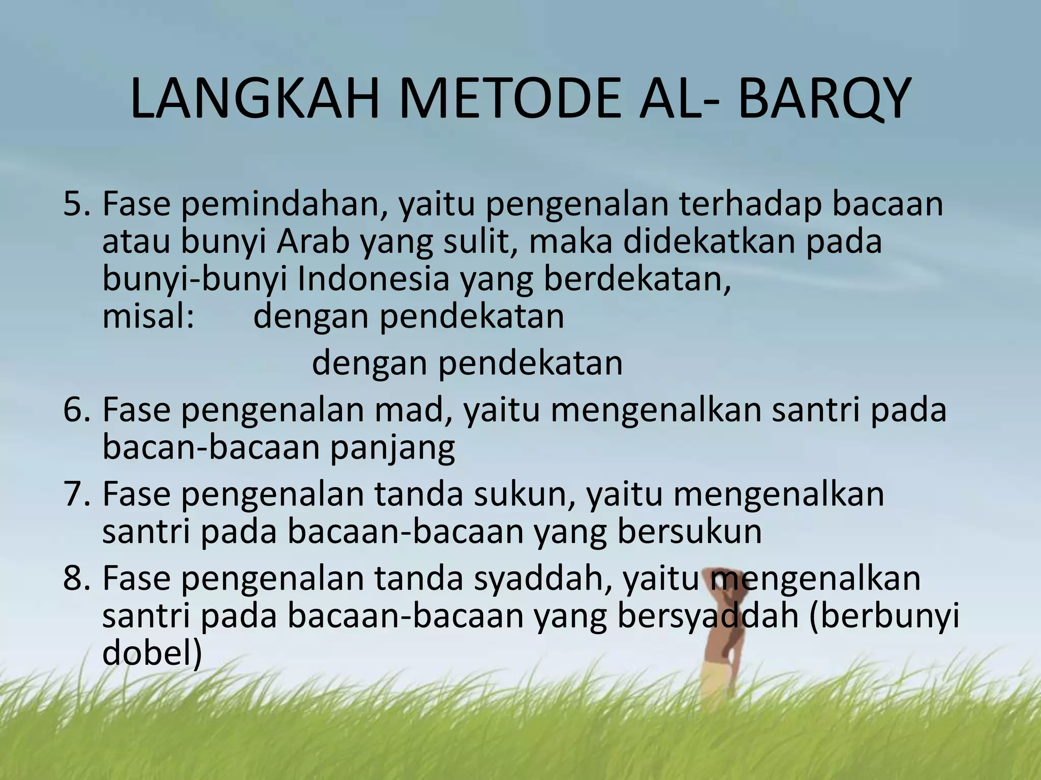 metode baca tulis Al-Quran (Al Barqy) | PPTX