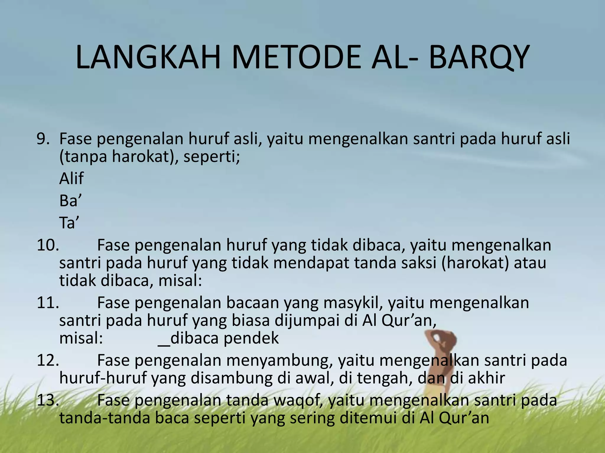 metode baca tulis Al-Quran (Al Barqy) | PPTX