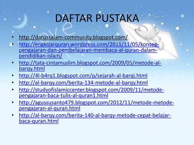 metode baca tulis Al-Quran (Al Barqy) | PPTX