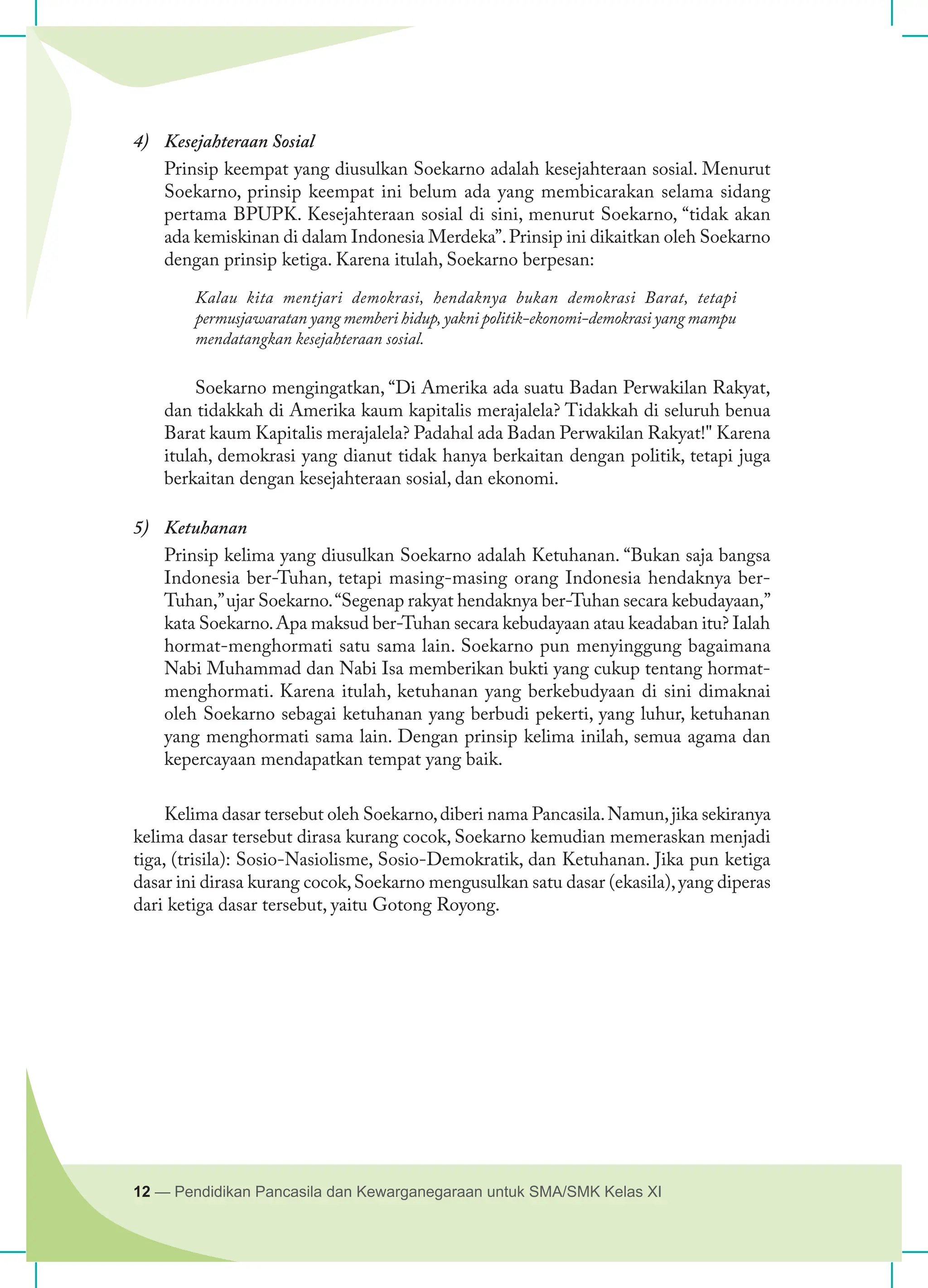 BUKU PENDIDIKAN PANCASILA KELAS 11 KURIKULUM MERDEKA | PDF