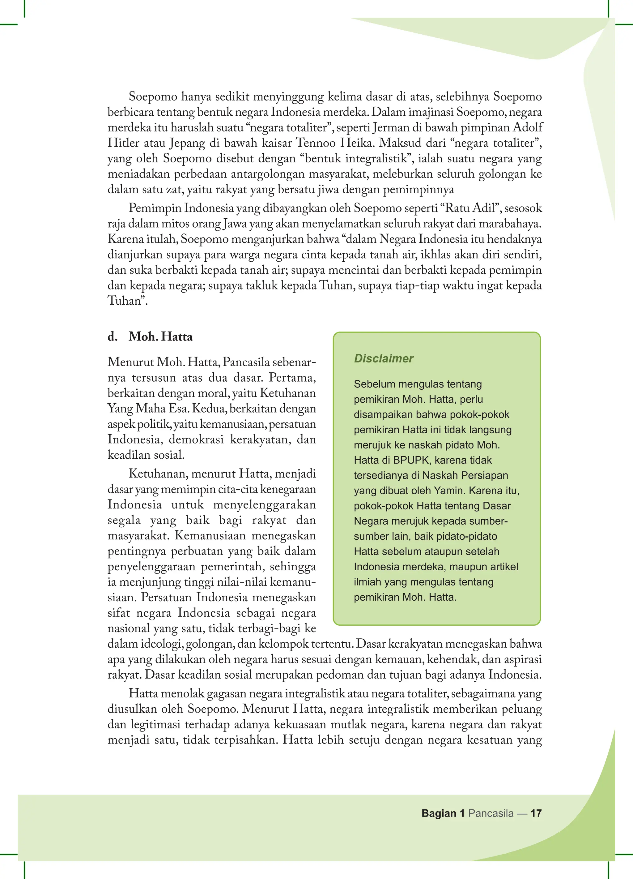 BUKU PENDIDIKAN PANCASILA KELAS 11 KURIKULUM MERDEKA | PDF