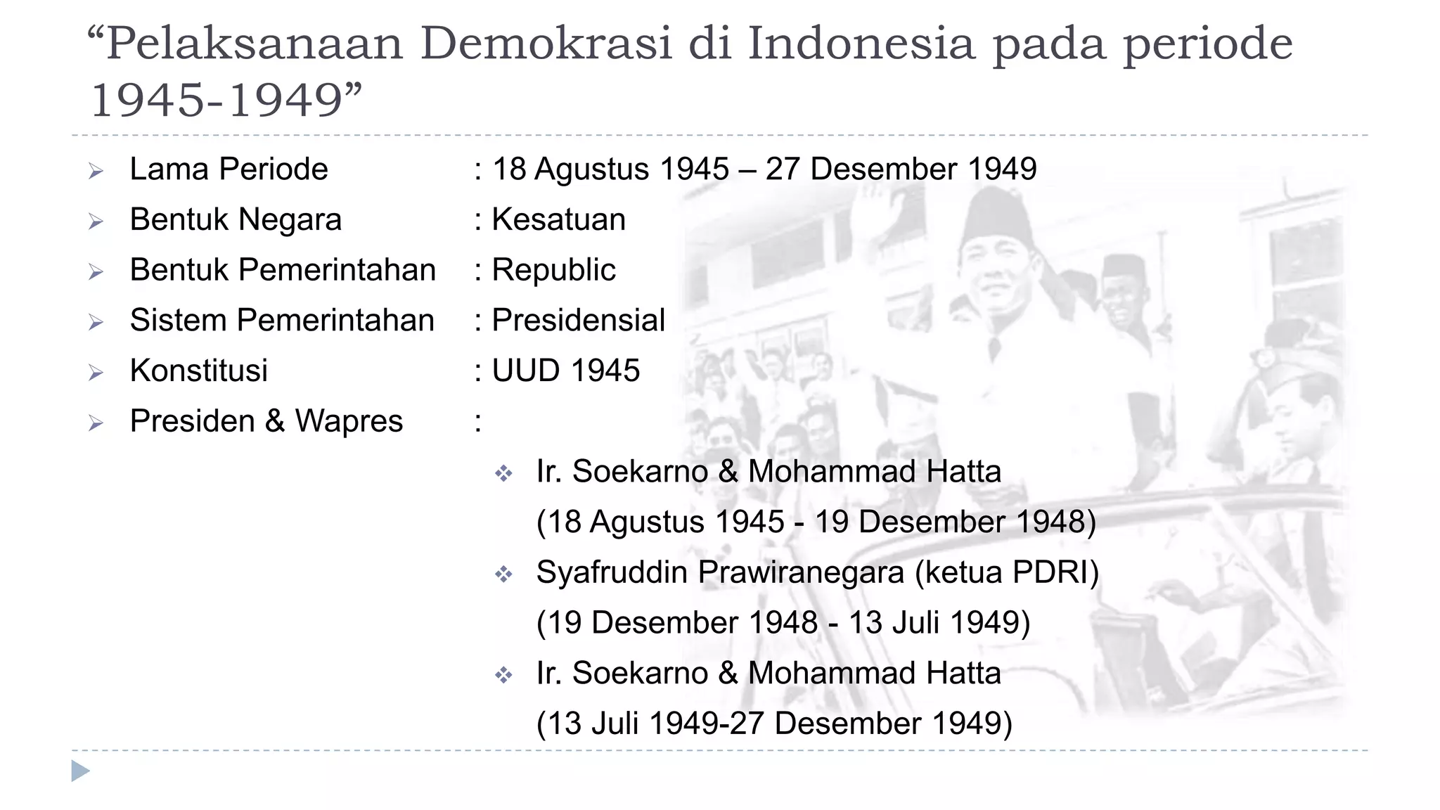 PPKn (Demokrasi Masa Revolusi (1945 1949)) | PPTX
