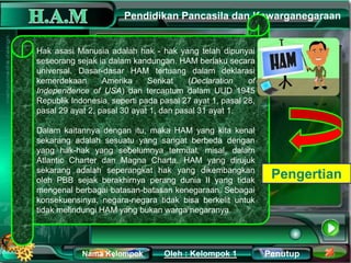 Hak Asasi Manusia | PPTX