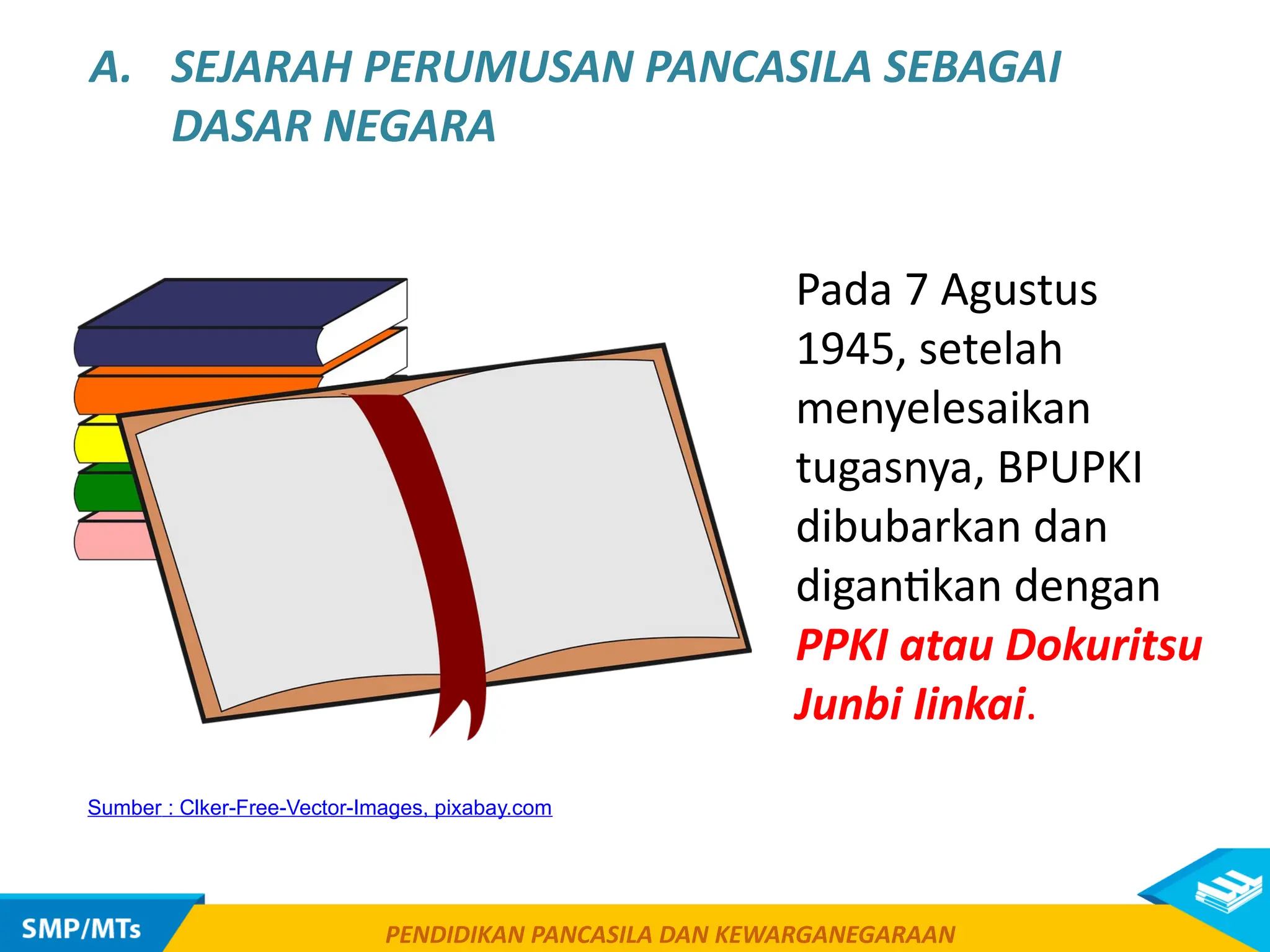 PPKN Kelas 7 BAB 1.Sejarah perumusan dan penetapan pancasila | PPTX