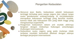 Ppkn kelas ix kedaulatan | PPTX