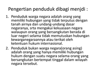 Pengertian Warga Negara | PPTX