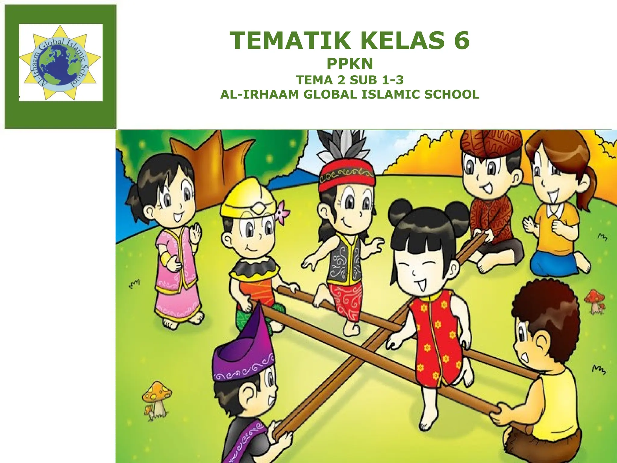 Presentasi Pendidikan Pancasila dan Kewarganegaraan TEMA 2 KELAS 6.ppt