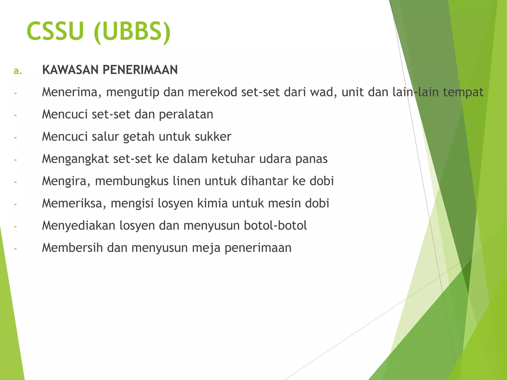 Senarai Tugas Dan Tanggungjawab Pembantu Perawatan Kesihatan | PPTX