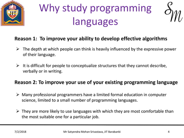 Principal of Programming Language | PPT