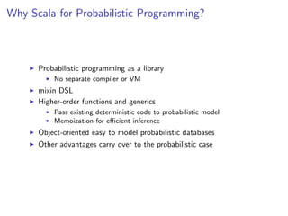 Probabilistic Programming in Scala | PDF