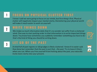 Declutter Your Mind | PPTX
