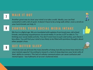 Declutter Your Mind | PPTX