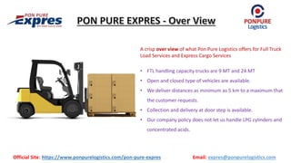 Express Cargo Services in Chennai | PPTX
