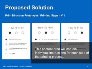 Ppl Printing Usability Case Study | PPTX | Desktop Publishing ...