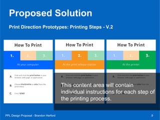 Ppl Printing Usability Case Study | PPTX | Desktop Publishing ...