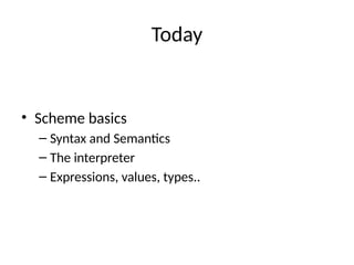 Principles of programming language intro | PPTX