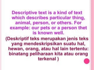 English material | PPTX