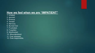 PATIENCE | PPTX