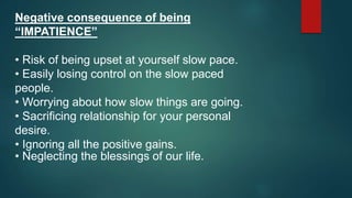 PATIENCE | PPTX