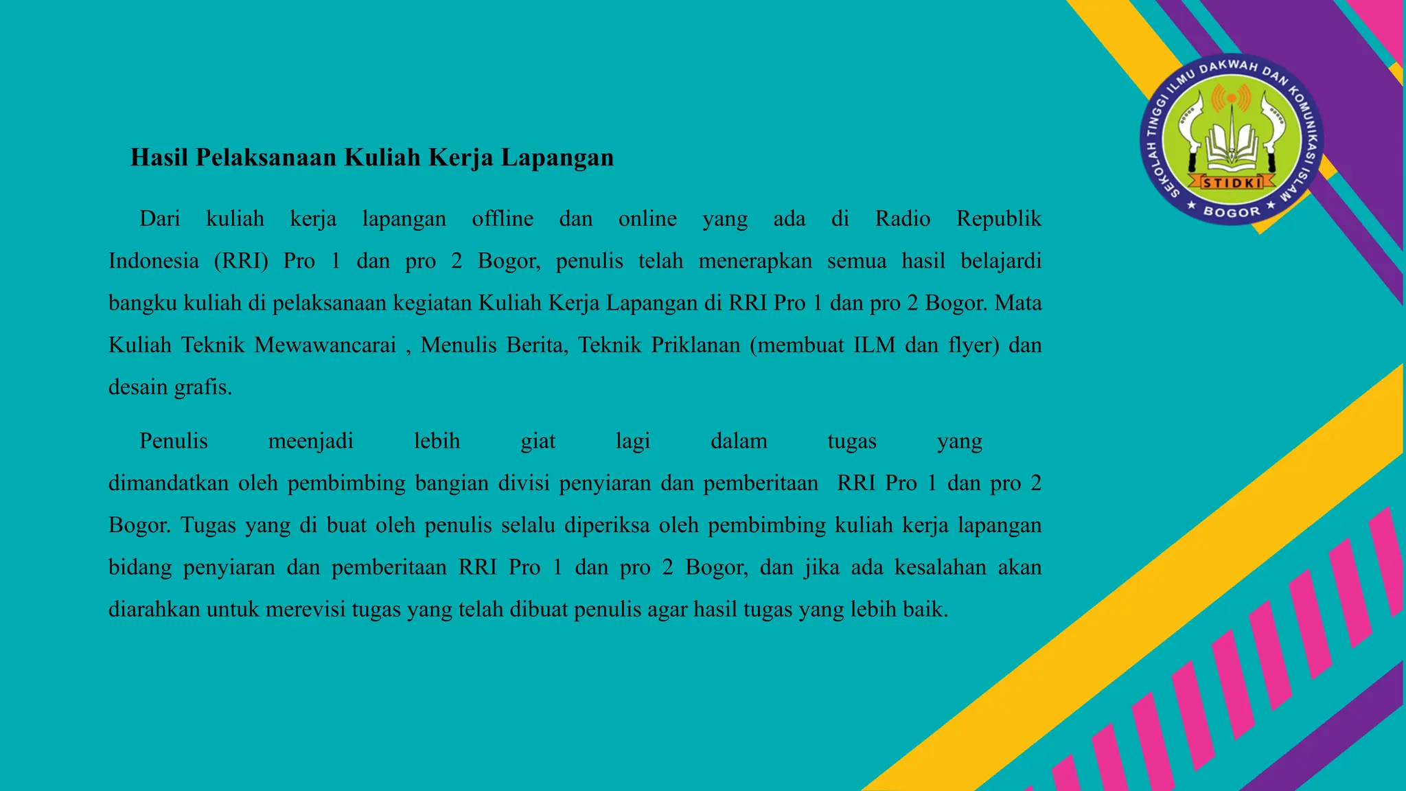 pp laporan KKL RRI SARAH MAULIDA ZA.pptx