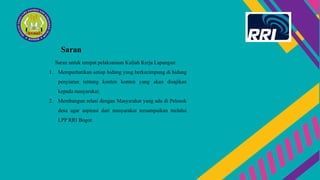 pp laporan KKL RRI SARAH MAULIDA ZA.pptx