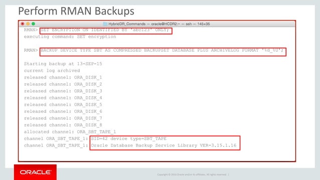 Oracle Database Backup Cloud Service Ppt 6674