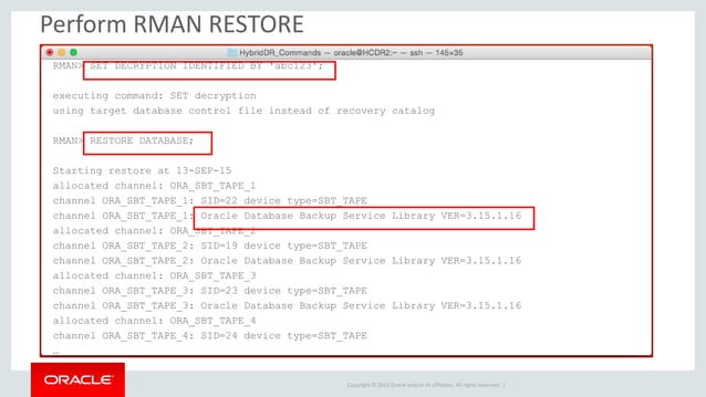 Oracle Database Backup Cloud Service | PPT