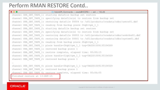 Oracle Database Backup Cloud Service | PPT
