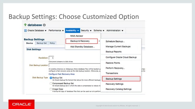 Oracle Database Backup Cloud Service Ppt