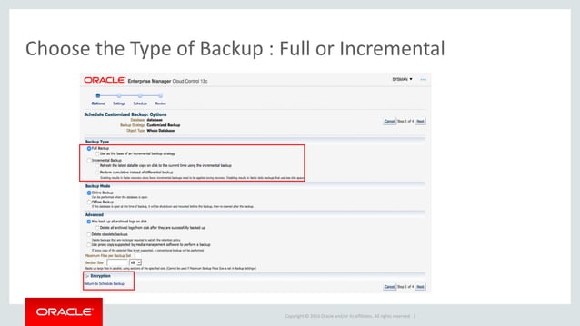 Oracle Database Backup Cloud Service Ppt