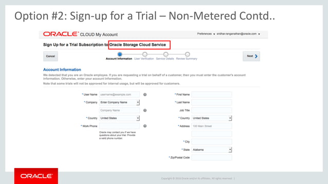 Oracle Database Backup Cloud Service Ppt
